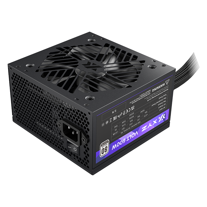 XYZ VOLT 600W 80+ WHITE - XYZ PC Gear