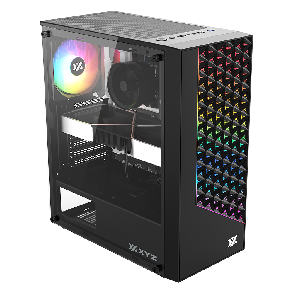 XYZ PORTAL 200 A-RGB ATX BLACK - XYZ PC Gear