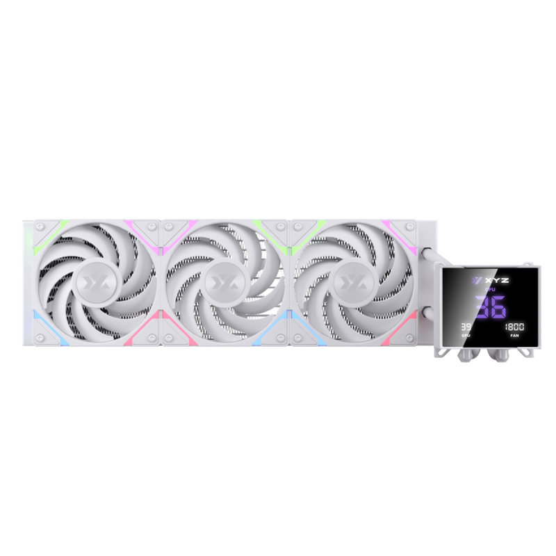 XYZ HYDROTEMP AIO 360 WHITE - XYZ PC Gear