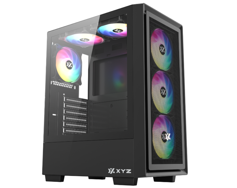 XYZ AIRONE 100-X MESH ATX BLACK - XYZ PC Gear