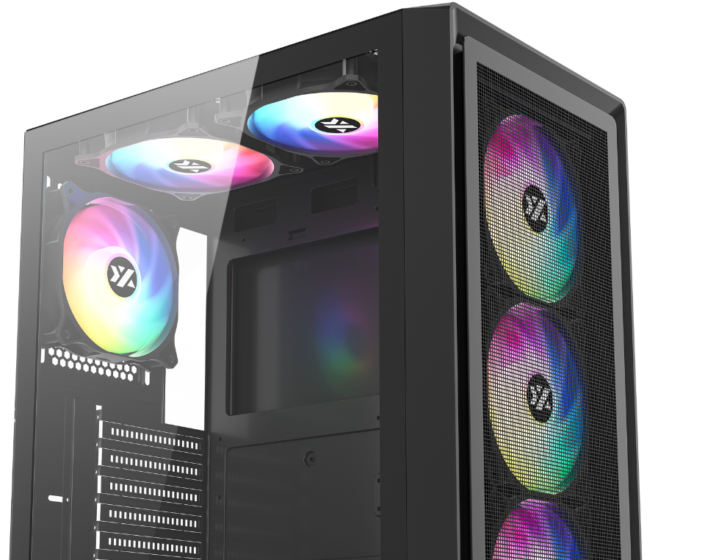 XYZ AIRONE 100-X MESH ATX BLACK - XYZ PC Gear